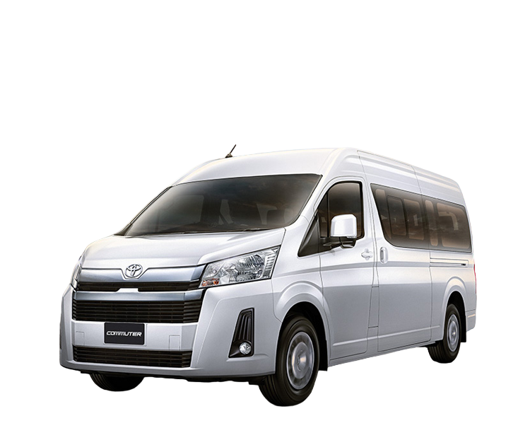Toyota Commuter - รถที่เราให้บริการ | Unity Transport